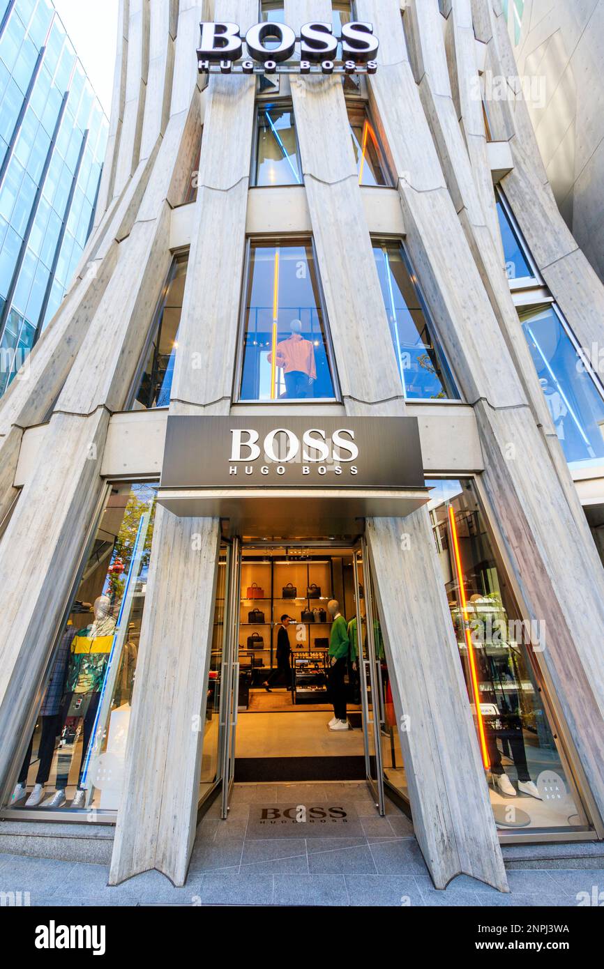 Hugo Boss flagship store di Omotesando, Tokyo. Designer Norihiko Dan ...