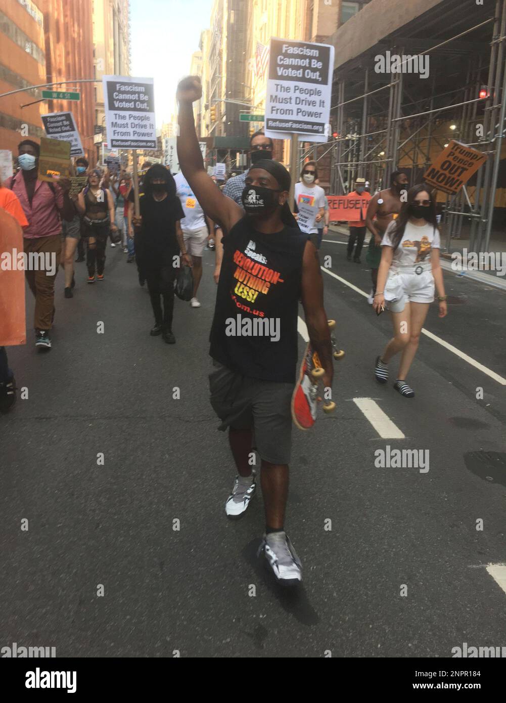 Photo by: zz/STRF/STAR MAX/IPx 2020 7/18/20 Demonstrators protesting ...