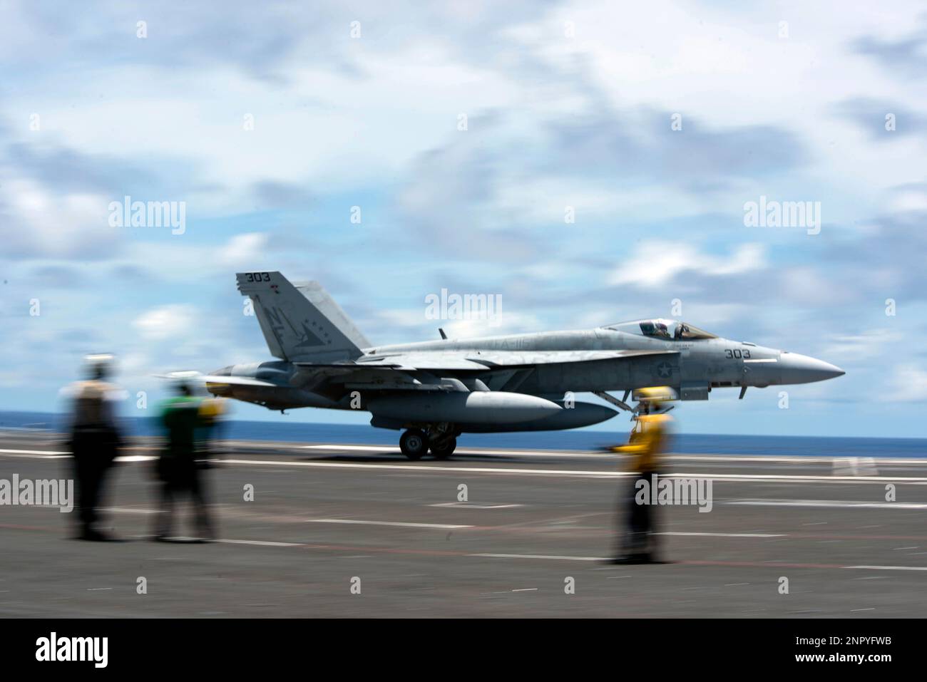 200610-N-ML137-1057 PHILIPPINE SEA (June 10, 2020) In this image provided by the U.S. Navy, an F ...