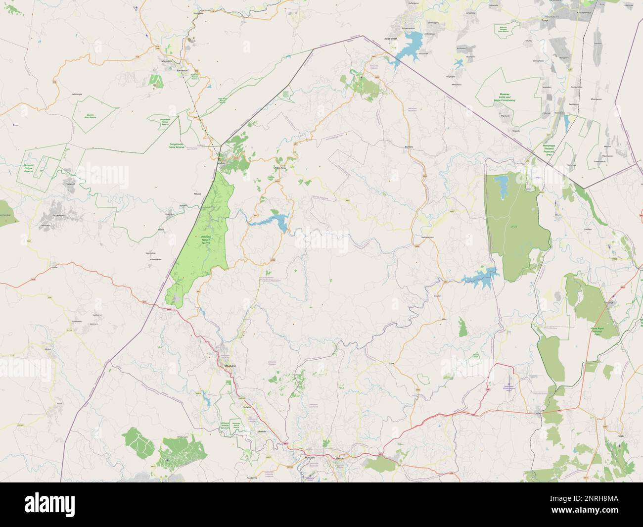 Mbabane shape map immagini e fotografie stock ad alta risoluzione - Alamy