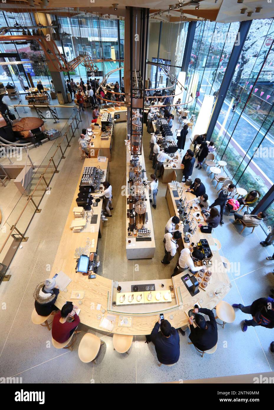 Starbucks Reserve Roastery Tokyo which was opened in late-February is ...