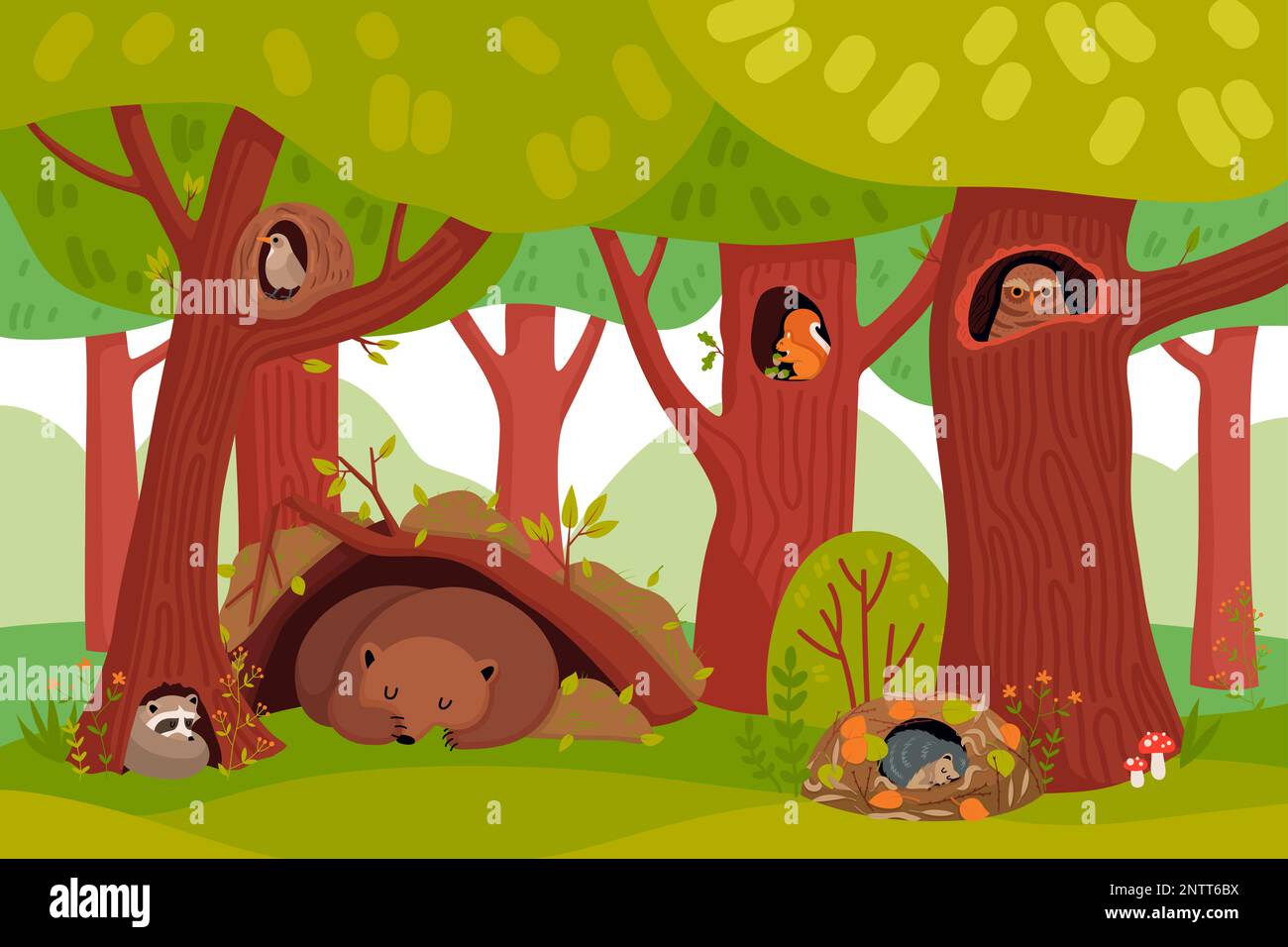 Buchi all'interno Immagini Vettoriali Stock - Alamy