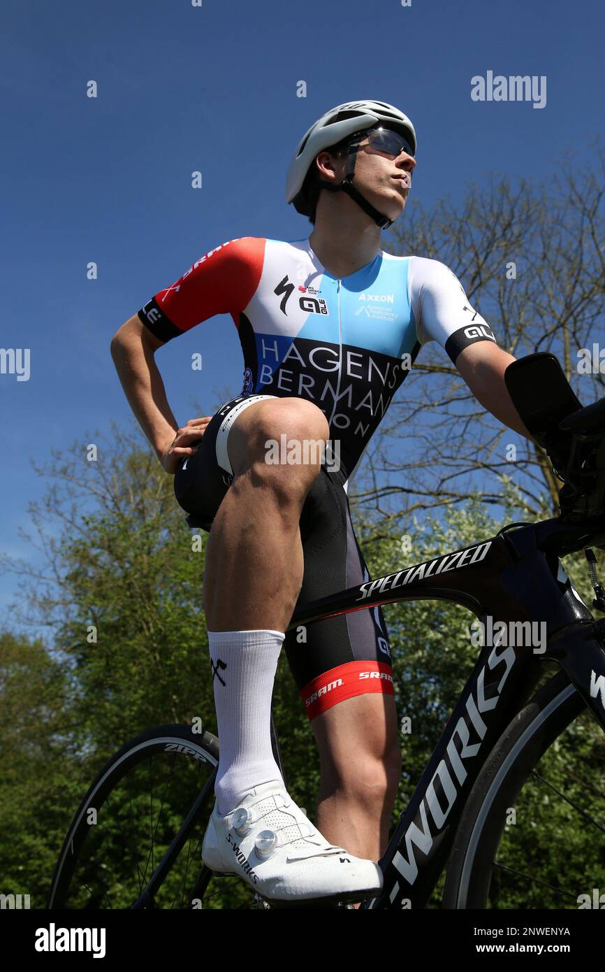 Jasper Philipsen, of Belgium, training for Hagens Berman Axeon Cycling ...