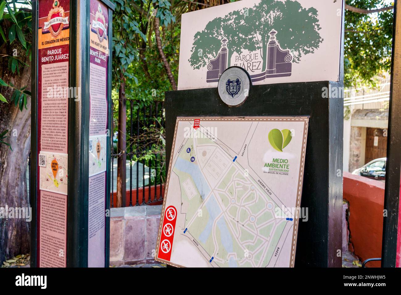 Mappa informazioni turistiche guanajuato immagini e fotografie stock ad ...