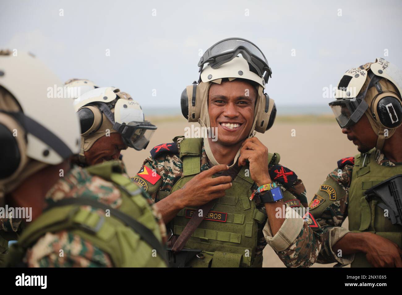 BASE NAVALE HERA, TIMOR-LESTE (12 febbraio 2023) – Timor-Leste Corpo De ...