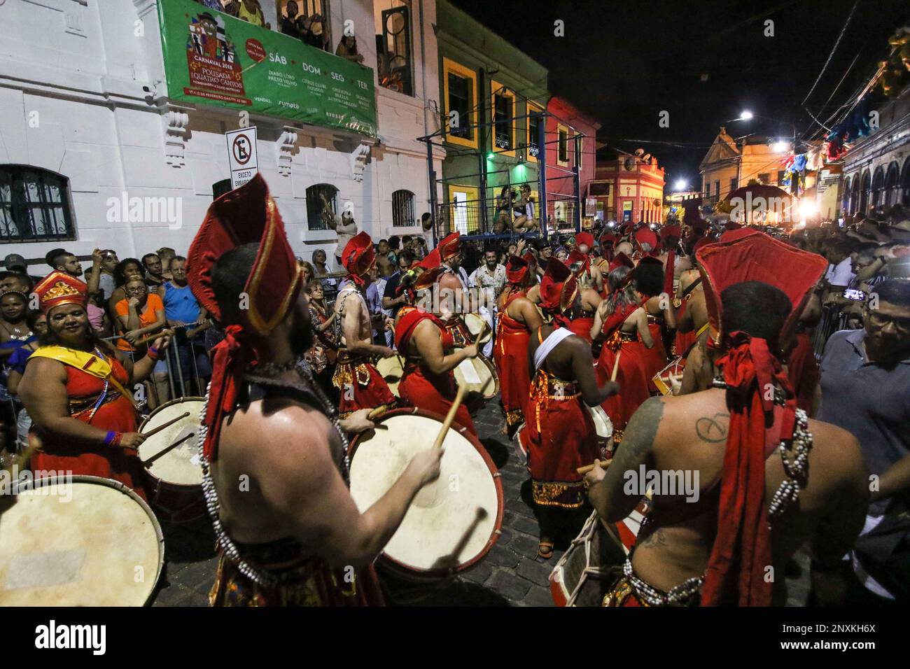 PE - Olinda - 05/02/2018 - Carnival in Olinda 2018 - Groups of Maracatu ...
