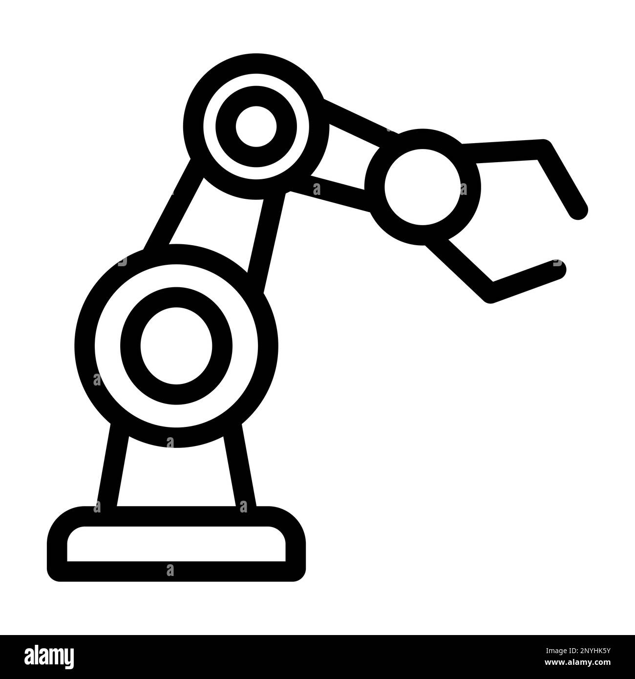 Braccio robotico Foto e Immagini Stock in Bianco e Nero - Alamy
