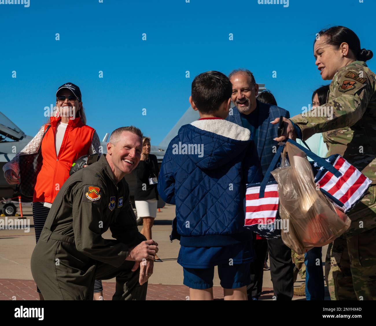 STATI UNITI Air Force Brig. Il generale Jason Rueschhoff, 56th ...