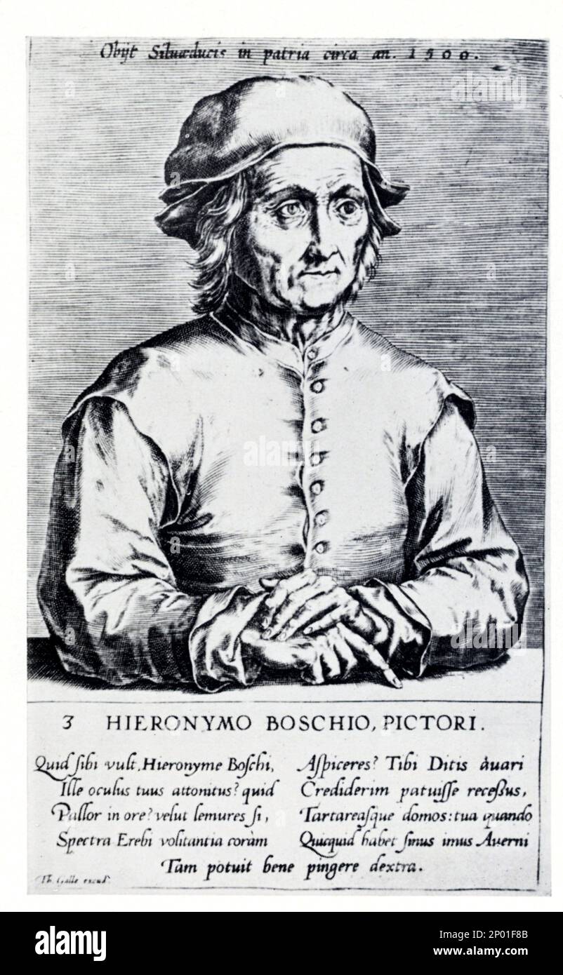 Il pittore fiammeggiante HIERONYMUS BOSCH (s'Hertogenbosch 1450 ca-1516 ...