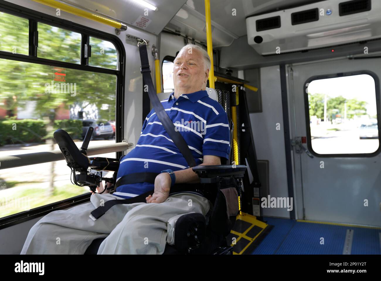 In this April 4, 2017, photo, Lex Frieden, a Metro board member, is ...