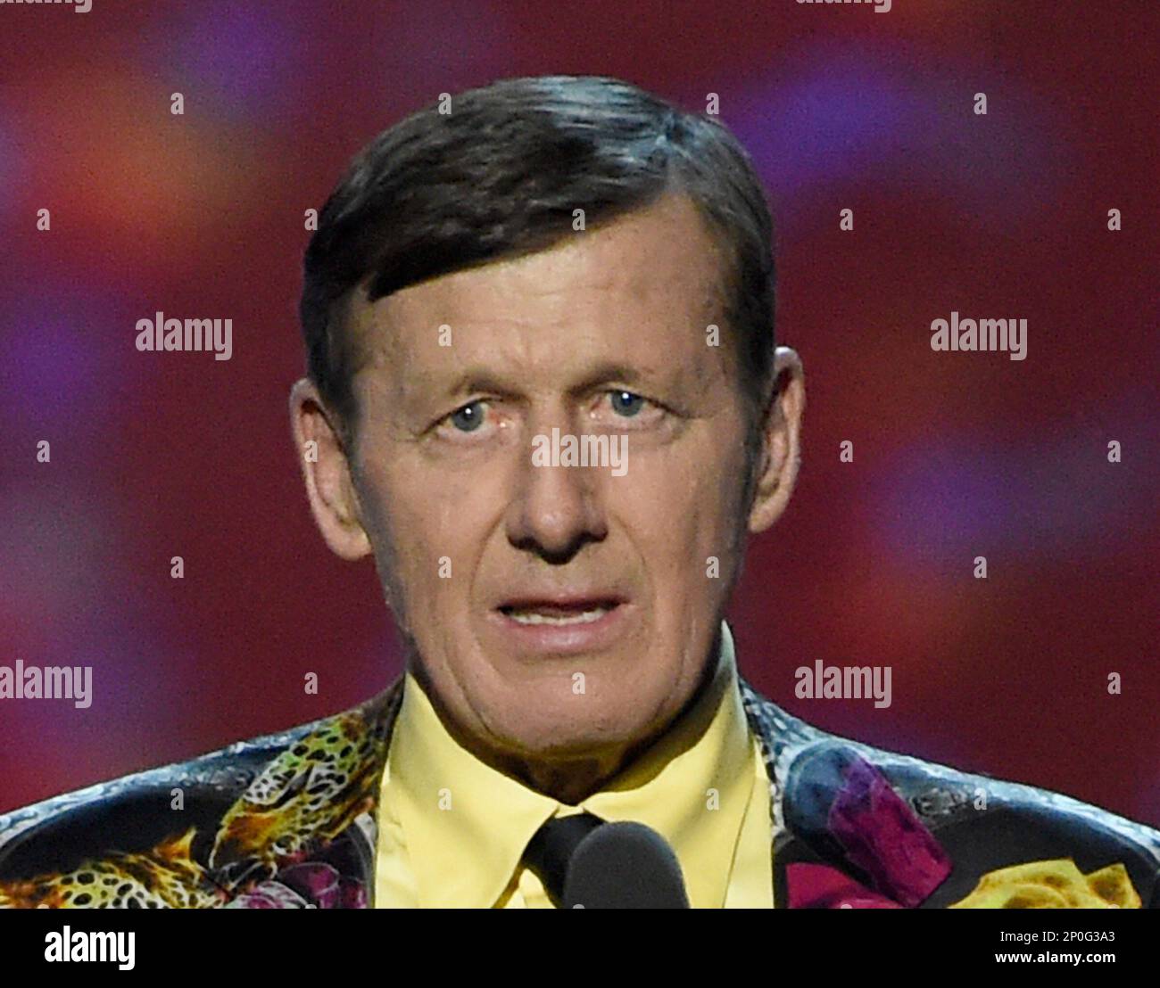 FILE - In this July 13, 2016, file photo, Craig Sager accepts the Jimmy ...