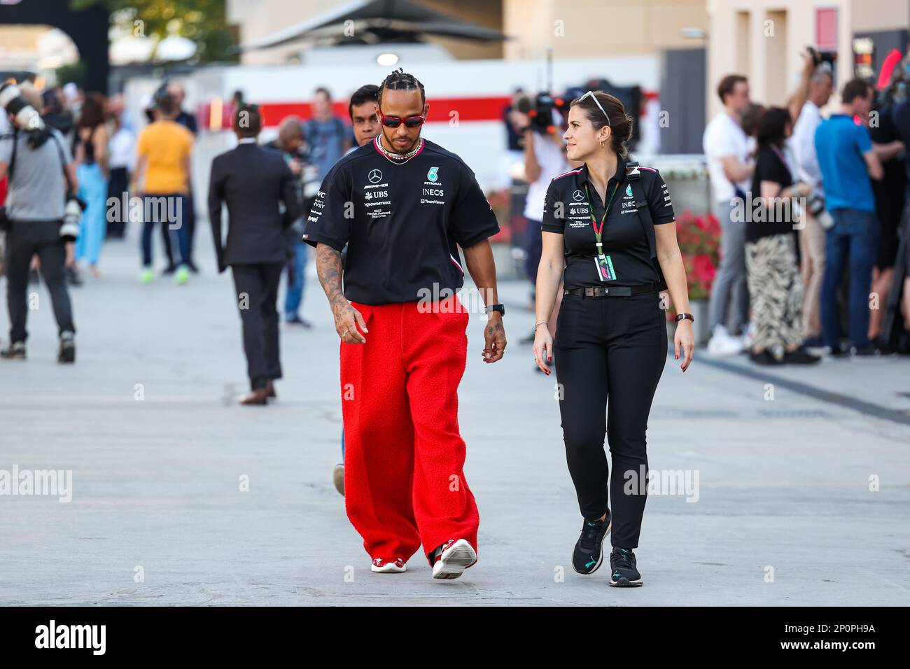 2 marzo 2023, Roma, Bahrein: HAMILTON Lewis (gbr), Mercedes AMG F1 Team ...
