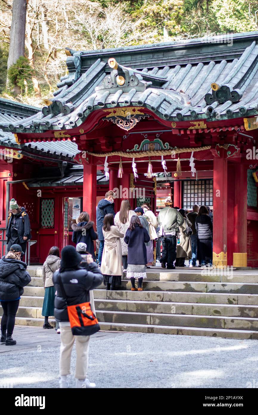 Hakone shrine immagini e fotografie stock ad alta risoluzione - Alamy