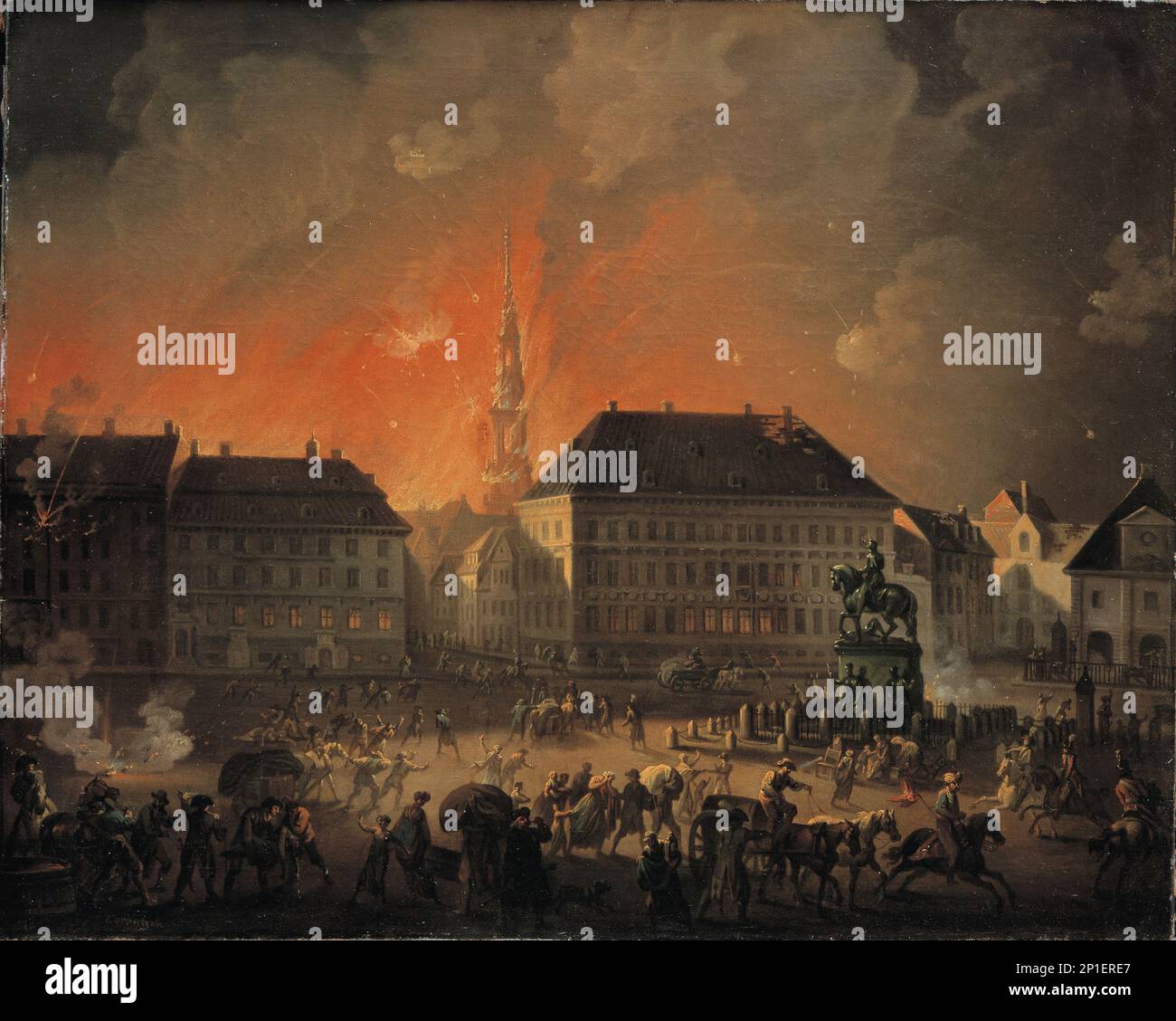 Il bombardamento di copenaghen immagini e fotografie stock ad alta ...