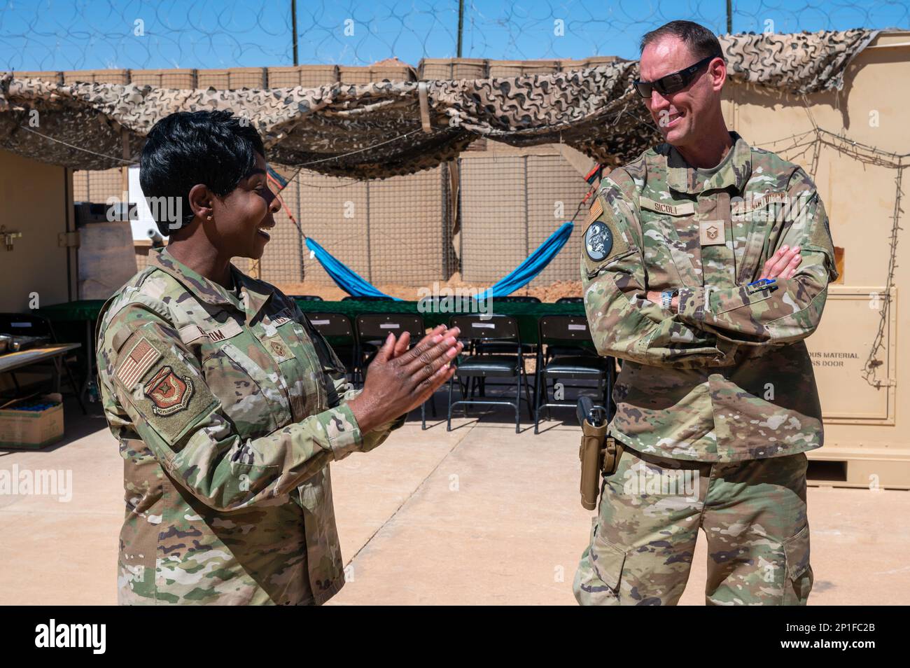 Il Maestro Sgt. John Sicoli, 114th Expeditionary Space Electromagnetic ...