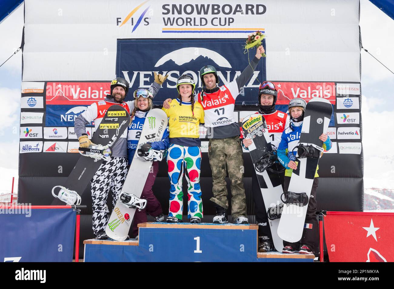 Second placed Nick Baumgartner from the U.S. second placed Lindsey ...