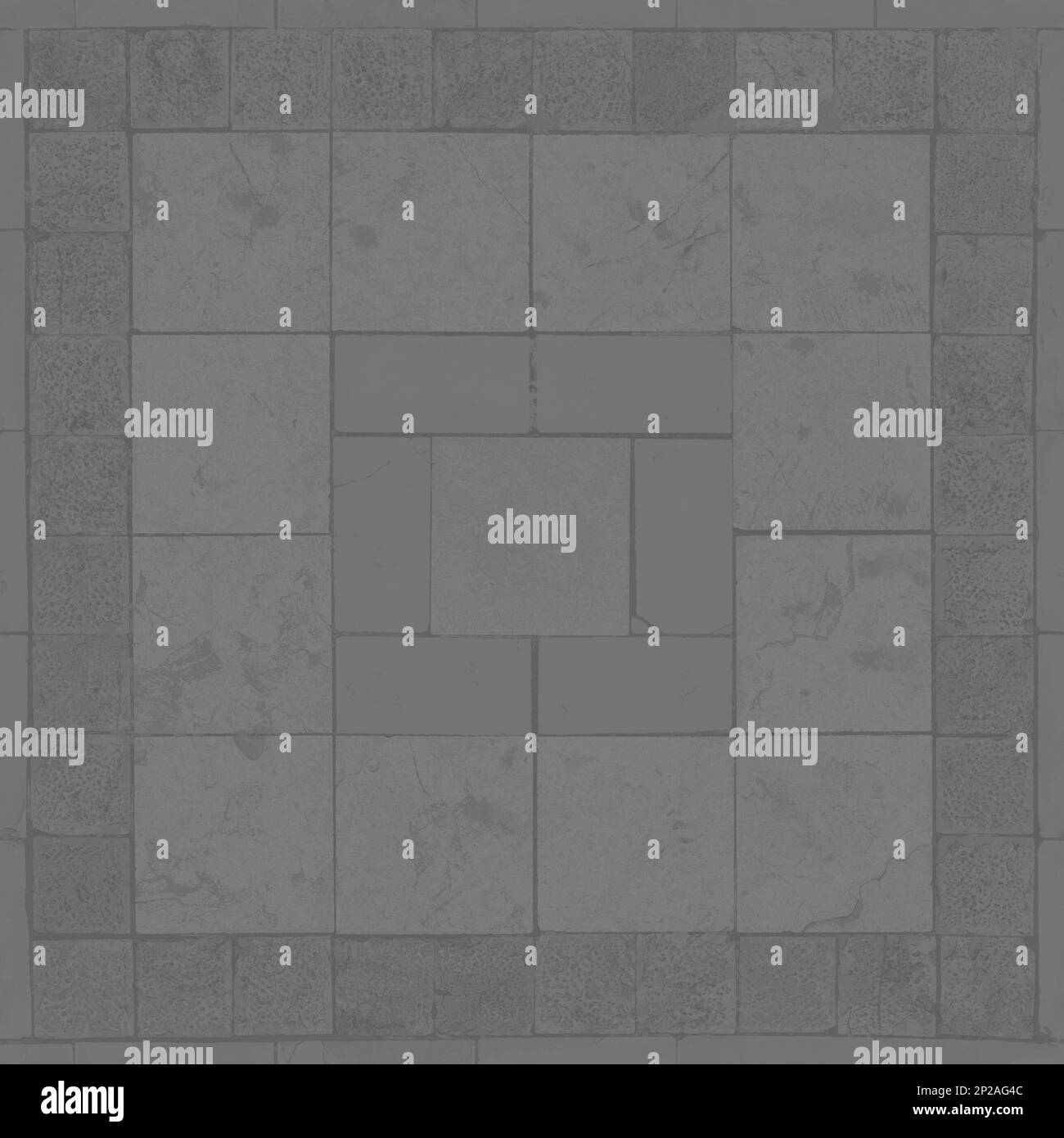 Gloss mappa pavimenti piastrelle acciottolato, mappa a sbalzo Texture Road Foto stock - Alamy