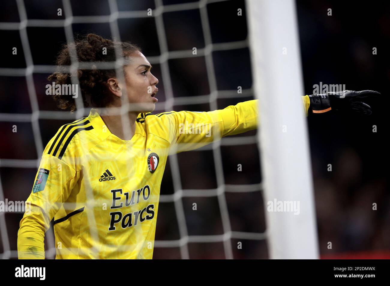 AMSTERDAM - il portiere di Feyenoord V1 Jacintha Weimar durante la ...