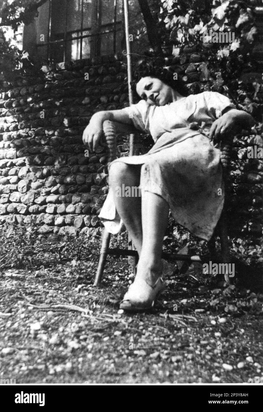 1935 ca. : SUSANNA COLUSSI , madre del celebre regista , scrittore e ...