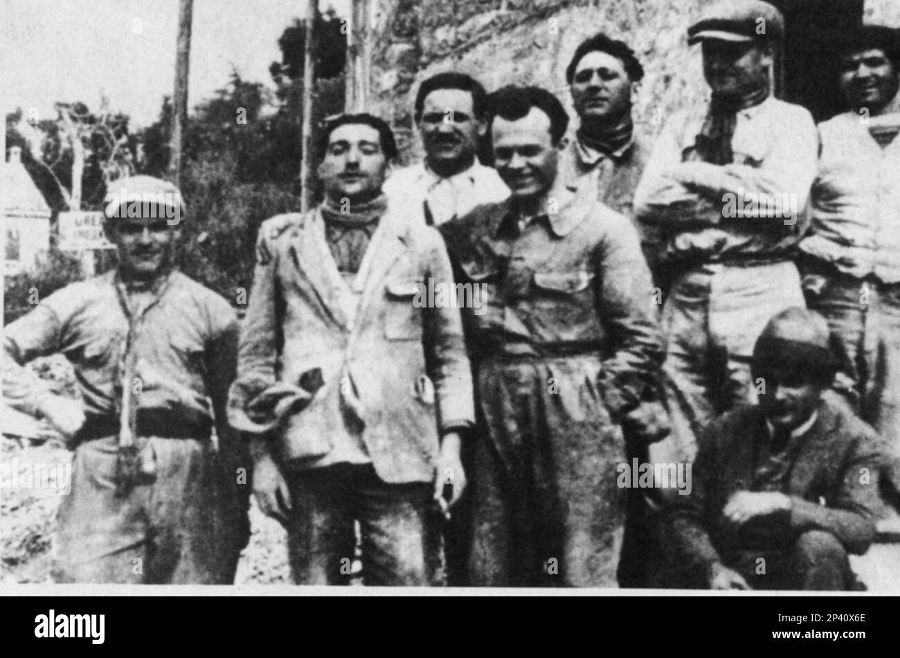 Sandro pertini giovane Foto e Immagini Stock in Bianco e Nero - Alamy