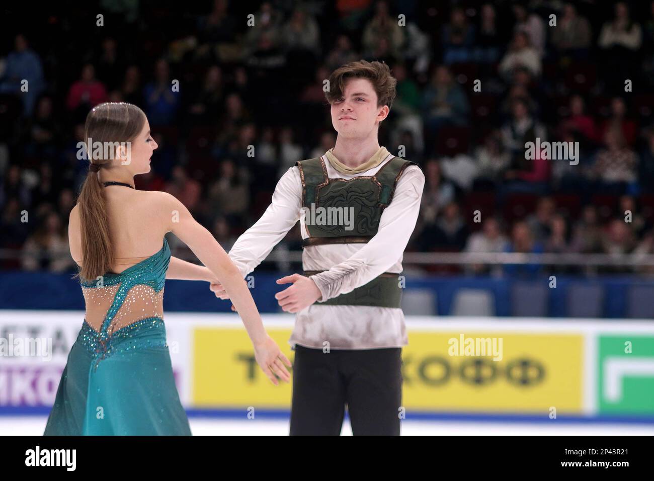 Vasilisa Kaganovskaya e Valery Angelopol danza alla cerimonia di ...