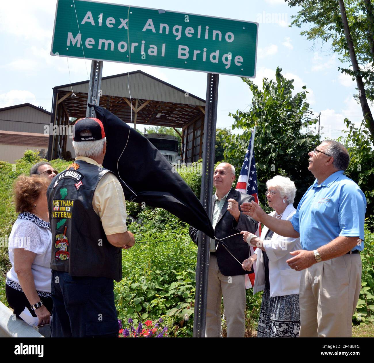 Alex Angelino's children John Angelino and Anne Stottlemire, Rivesville ...