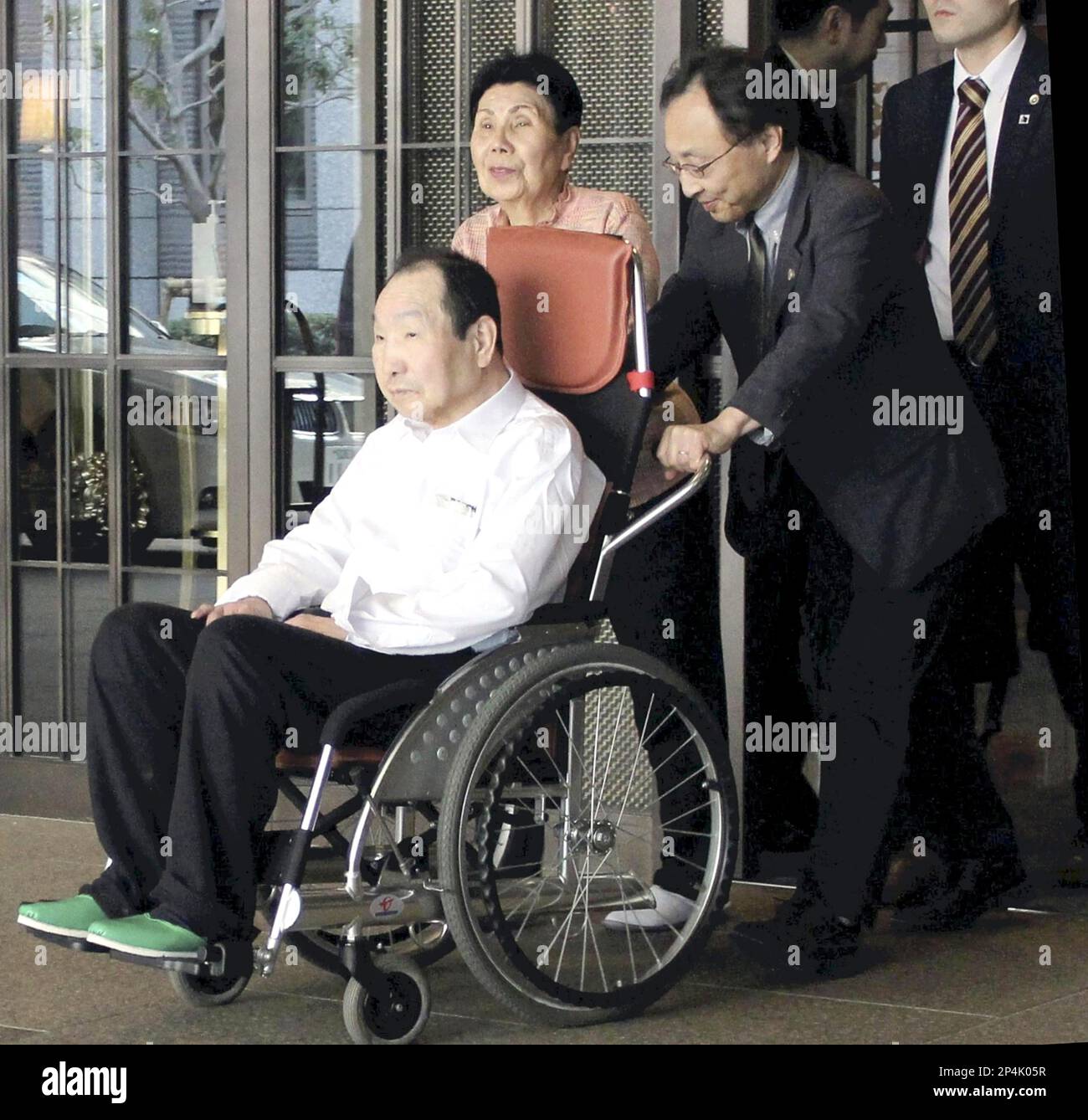 The world longest-serving death row inmate Iwao Hakamada (L), 78, in a ...