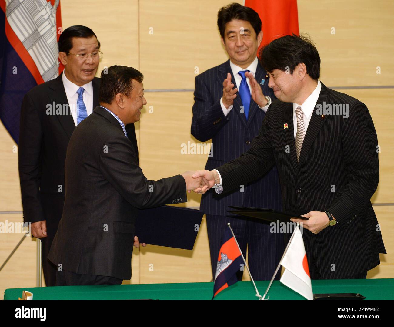 Cambodian Secretary of State of the National Defense Ministry Neang ...