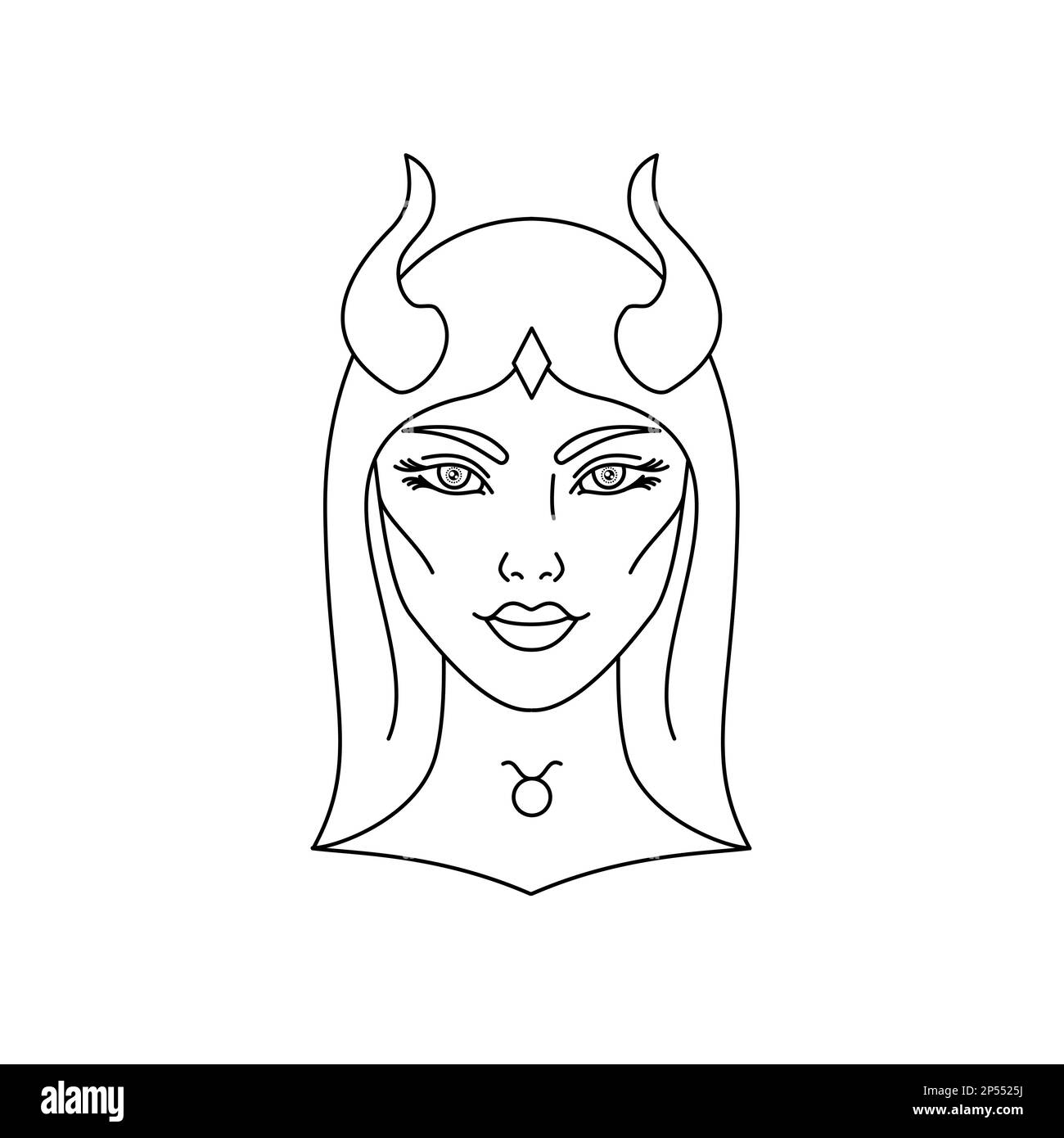 Segno del toro dello zodiaco Foto e Immagini Stock in Bianco e Nero - Alamy