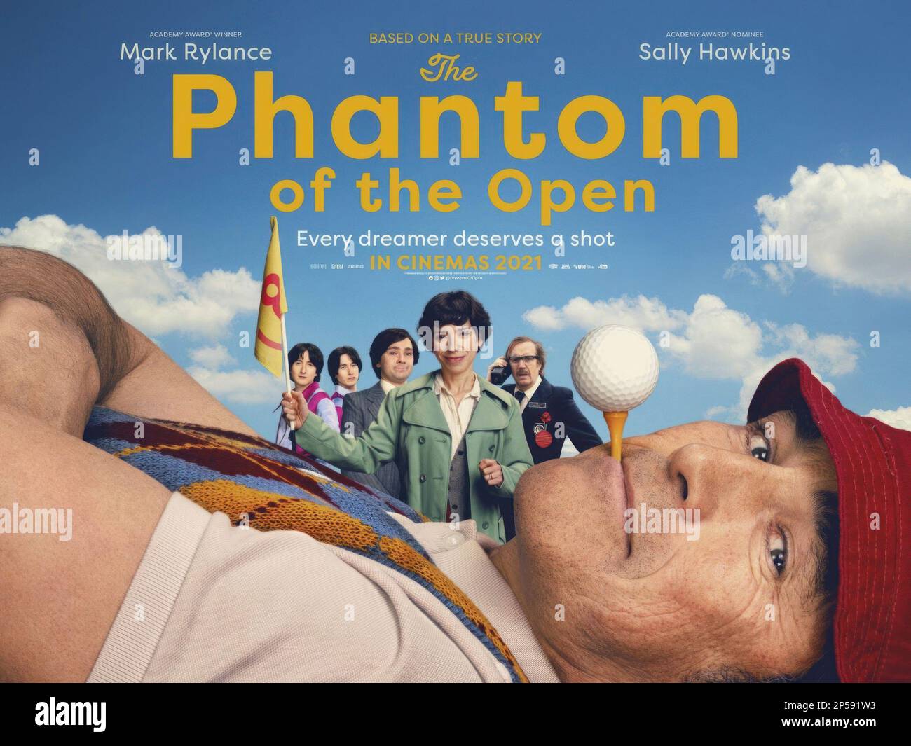 IL FANTASMA DELL'APERTO, poster britannico, Mark Rylance (davanti ...