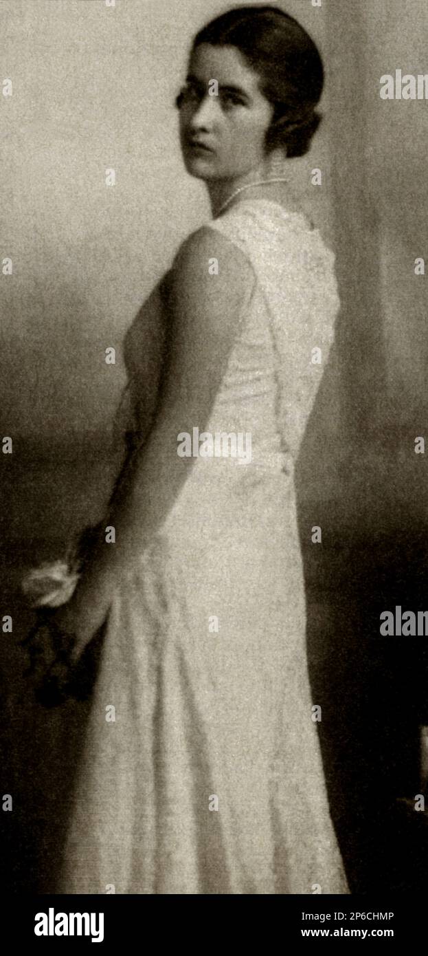 1933 ca , Roma , ITALIA: La principessa italiana donna Sveva Vittoria ...