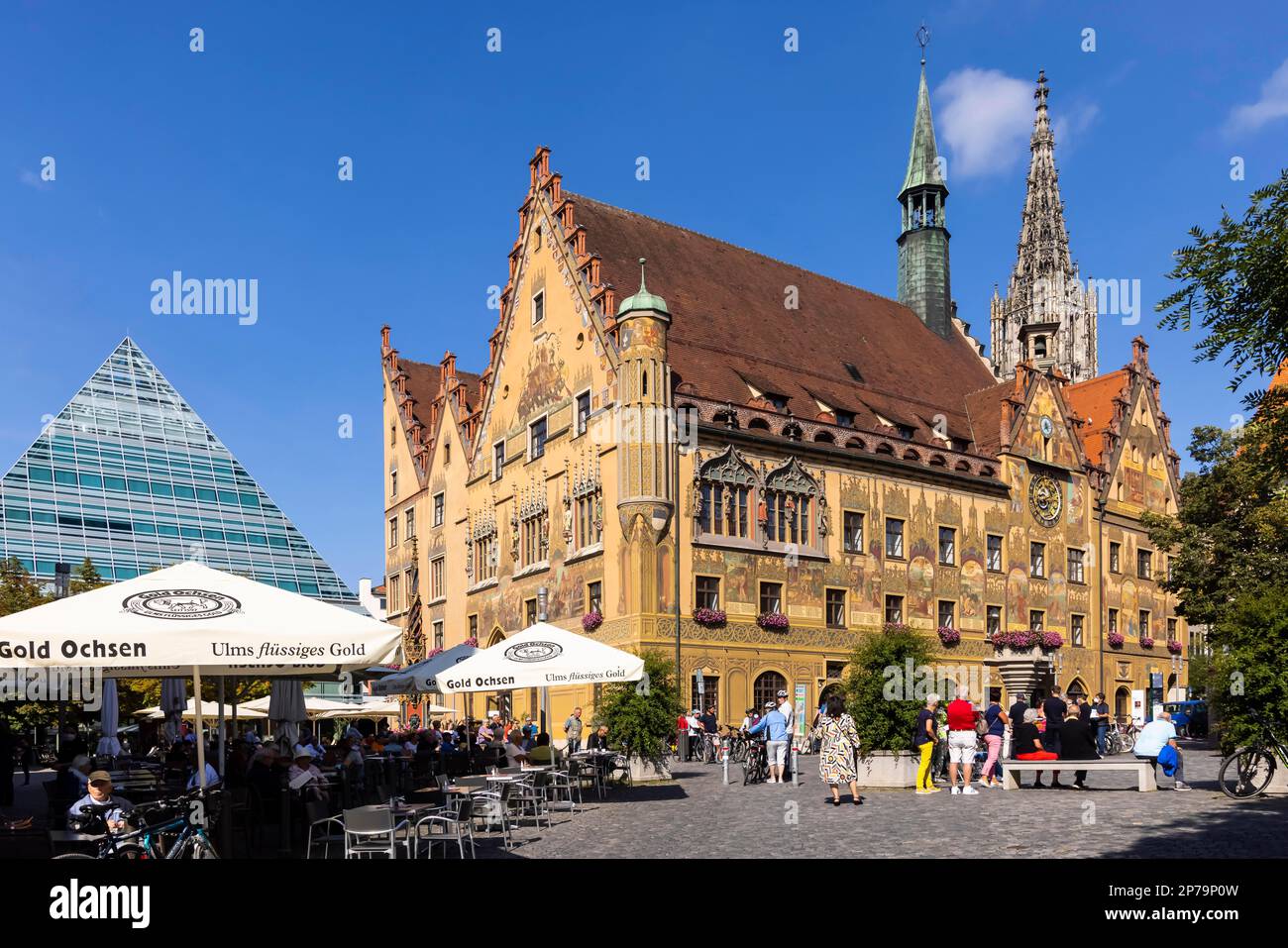 Central library in ulm pyramid immagini e fotografie stock ad alta ...