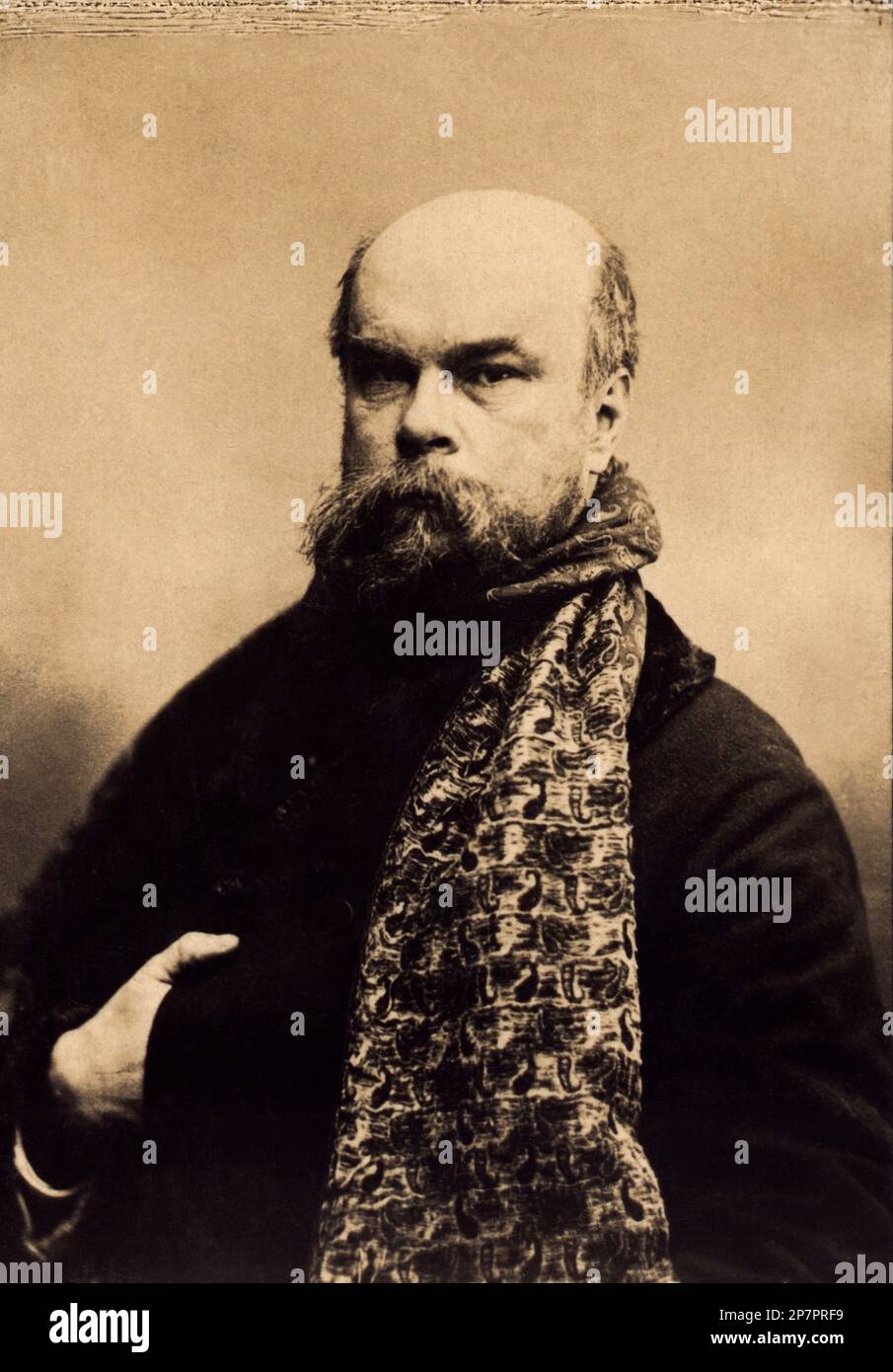 Il poeta francese PAUL VERLAINE ( 1844 - 1896 ) amante del giovane ...