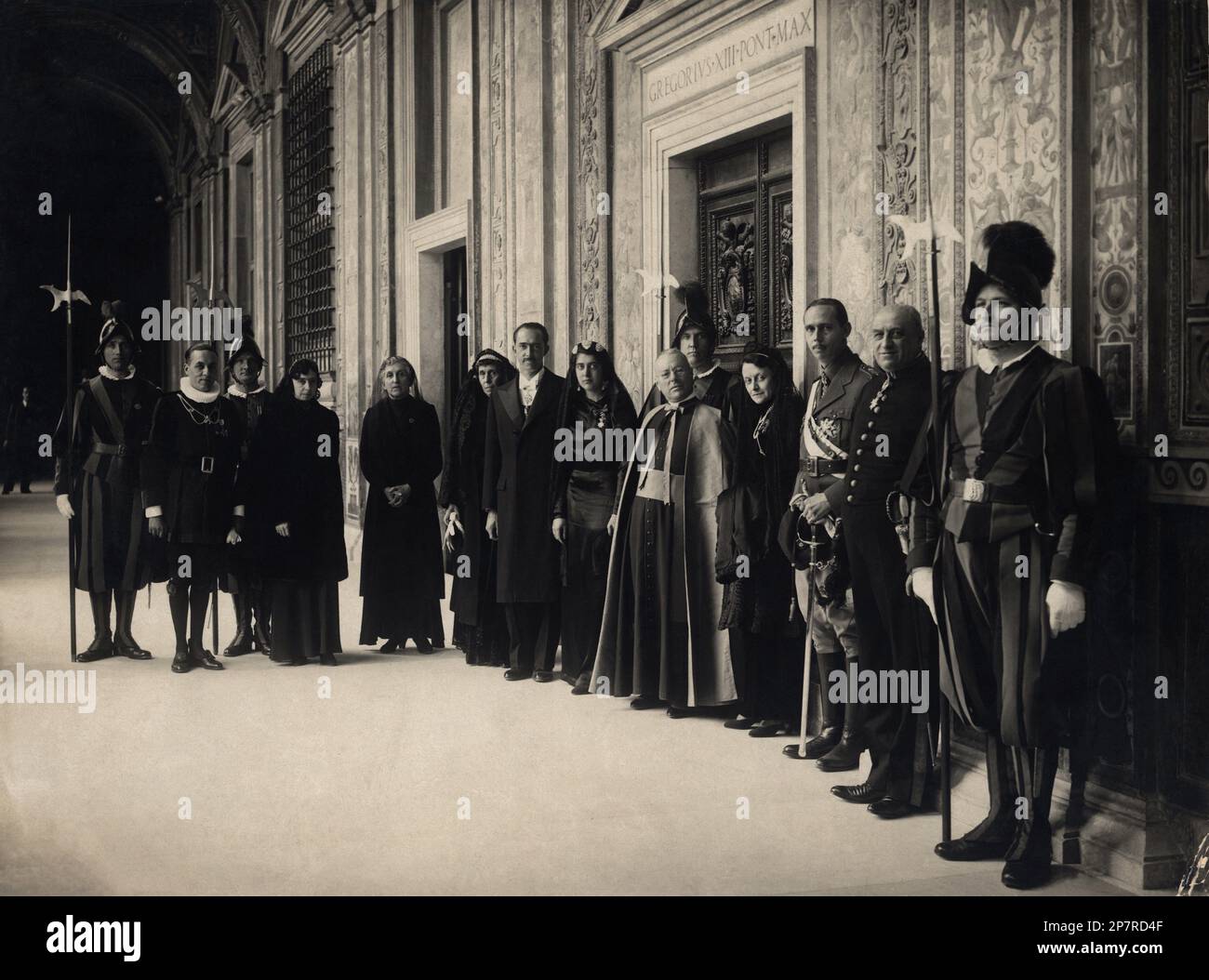 1930 ca, Città del Vaticano , Roma , ITALIA : la principessa italiana ...