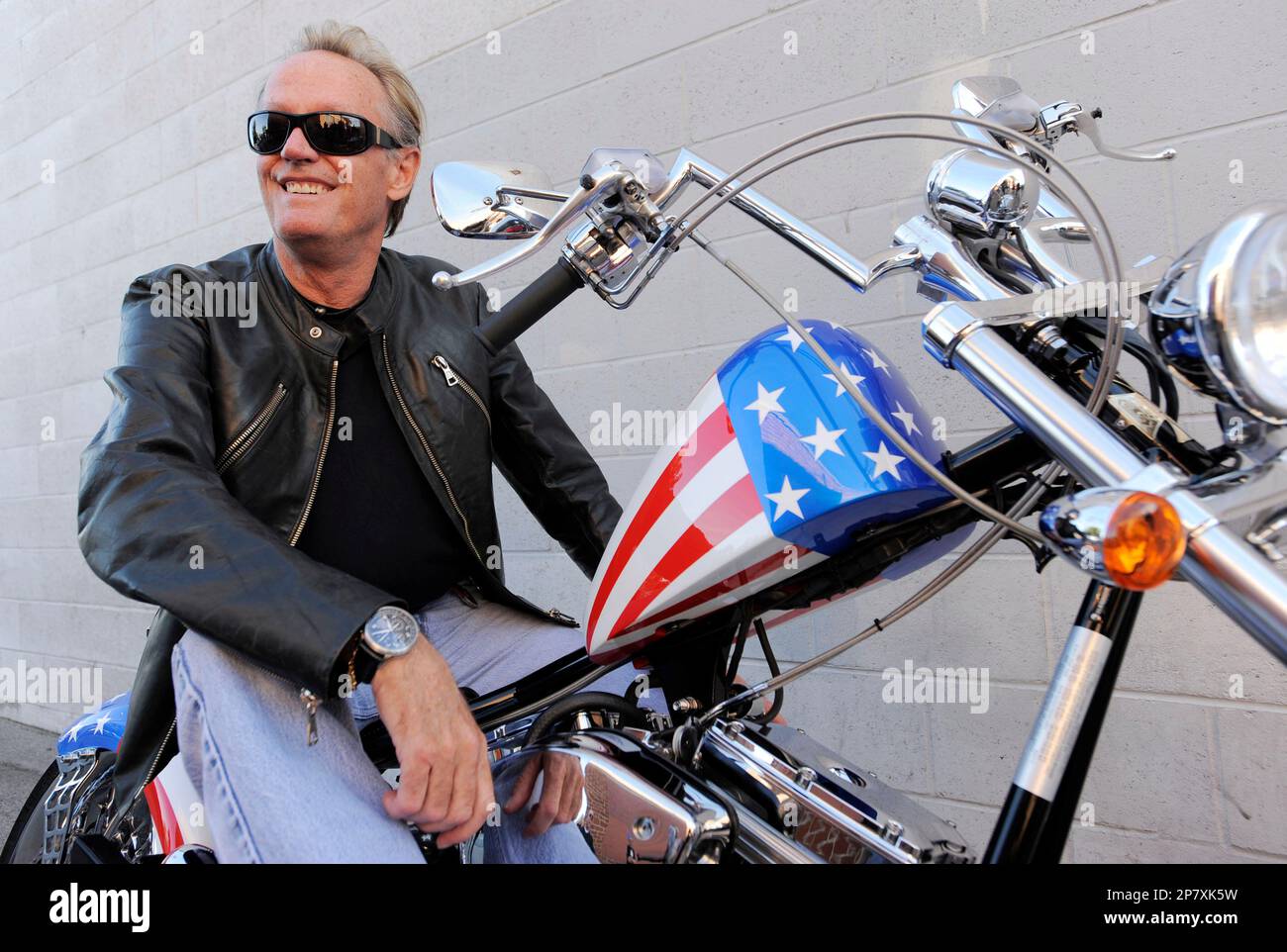 Peter Fonda, who played "Captain America" in the 1969 counterculture ...
