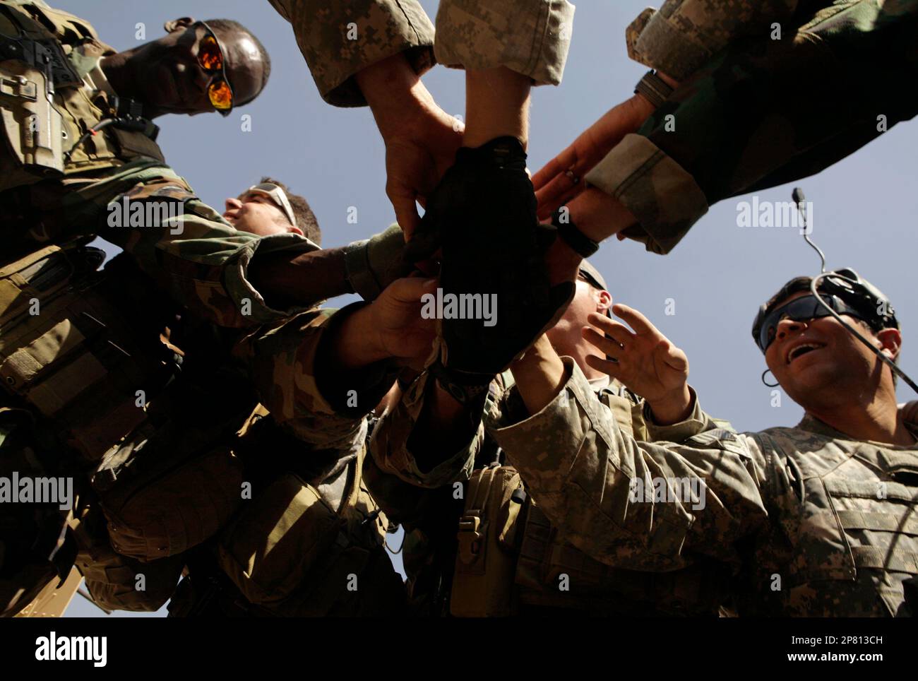 U.S. Army soldiers from 7th Special Forces Group, based at an Afghan ...