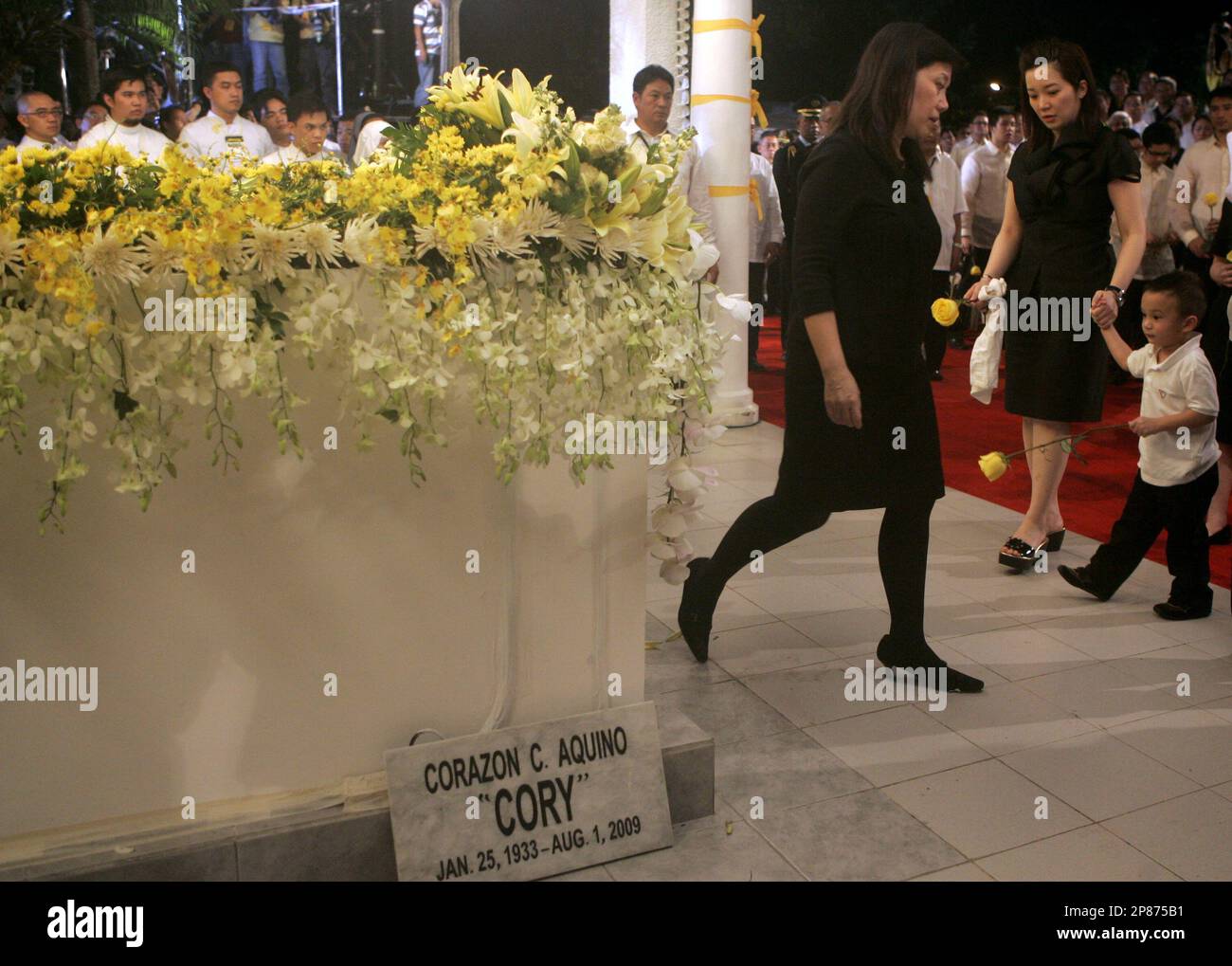 Pinky Aquino, the second daughter of former Philippine President ...