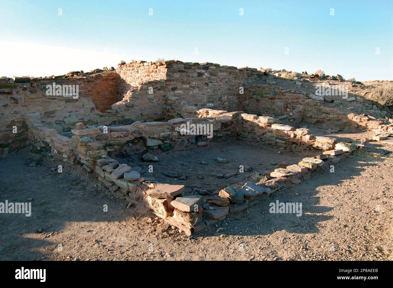 In this Sunday, May 17, 2009 photo, the Homol'ovi II pueblo is shown in ...