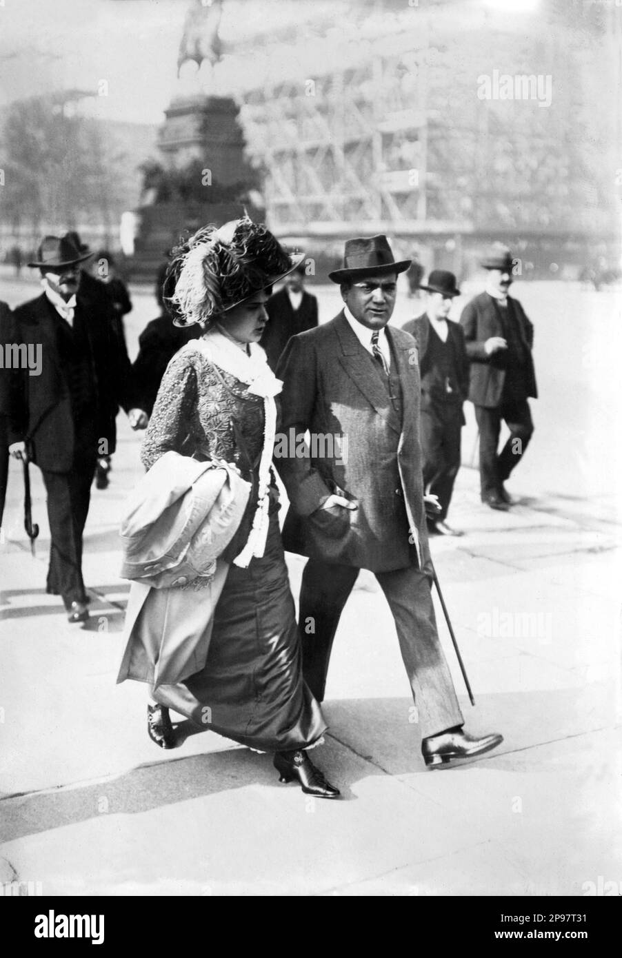 1908 ca , Milano , Italia : il cantante lirico italiano tenore ENRICO ...