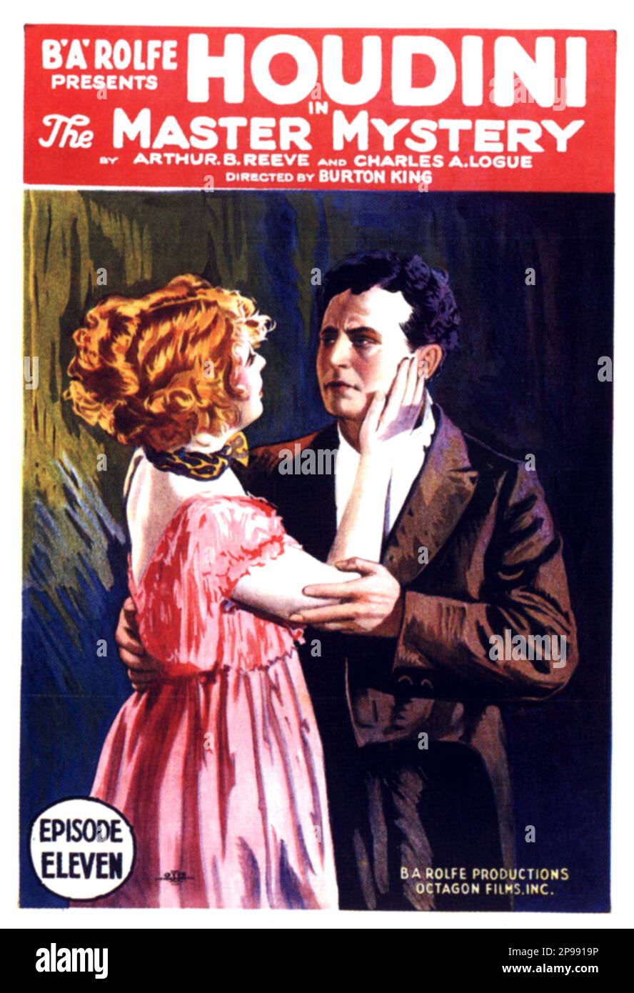 1918 : il mago americano più celebrato HARRY HOUDINI ( 1874 - 1926 ...