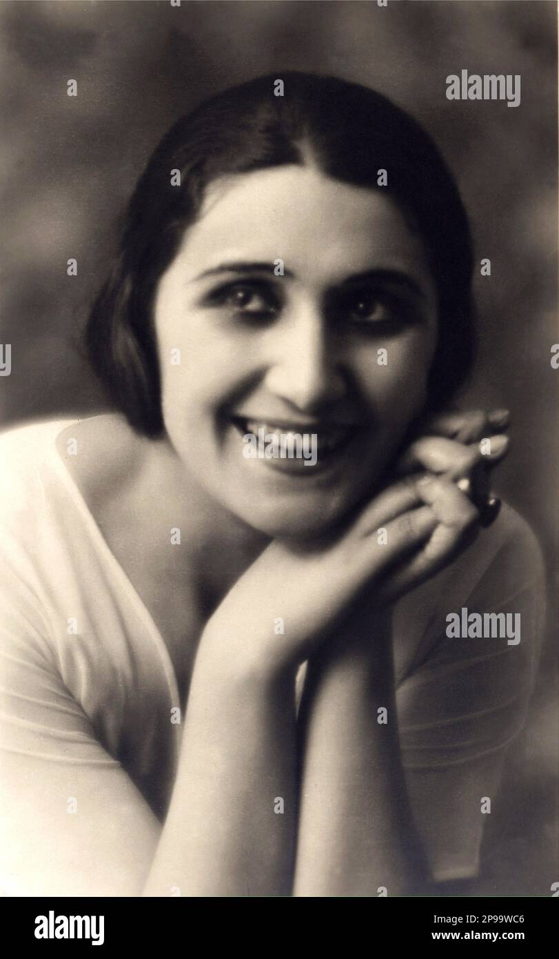 1920 ca ., Italia : l'attrice italiana VERA VERGANI ( Milano 1895 ...