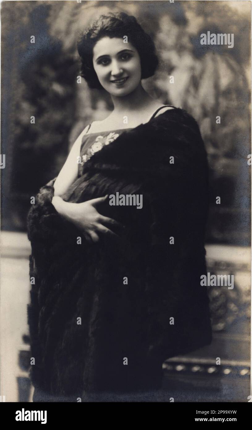 1920 ca ., Italia : l'attrice italiana VERA VERGANI ( Milano 1895 ...