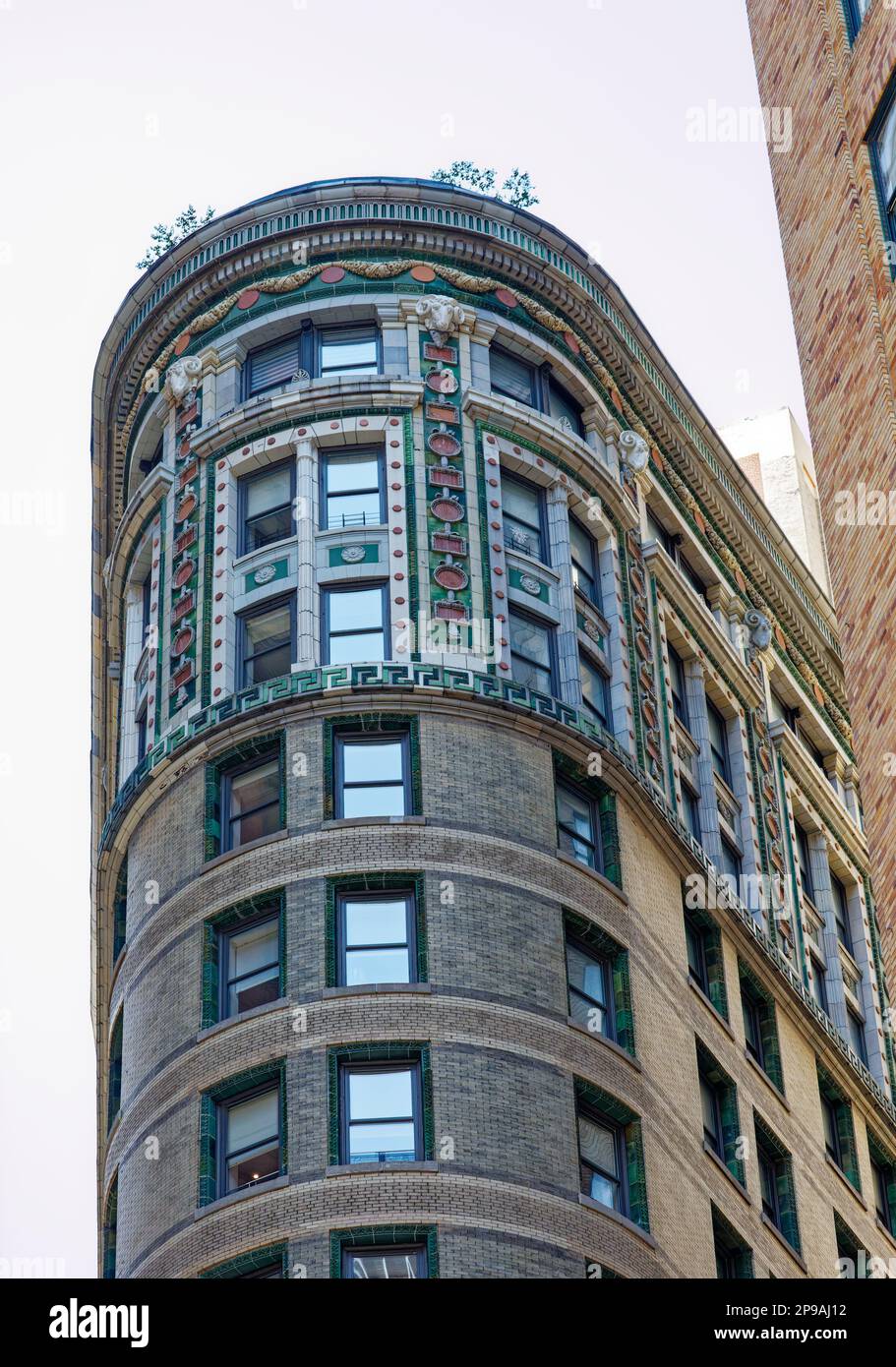 Quartiere finanziario di New York: Il Beaver Building, un edificio di uffici convertito in ...