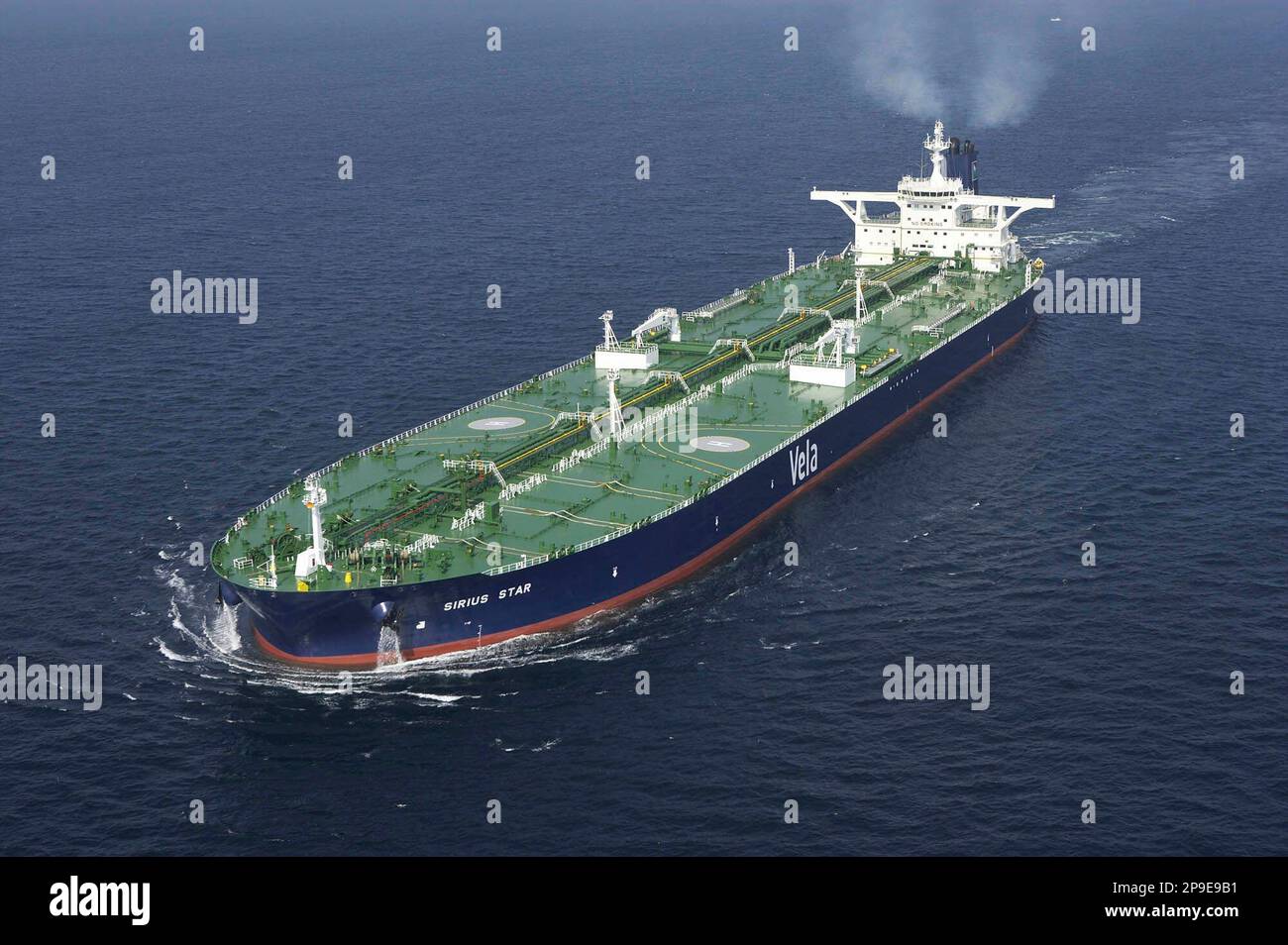 This undated picture made at an unknown location shows the Sirius Star ...