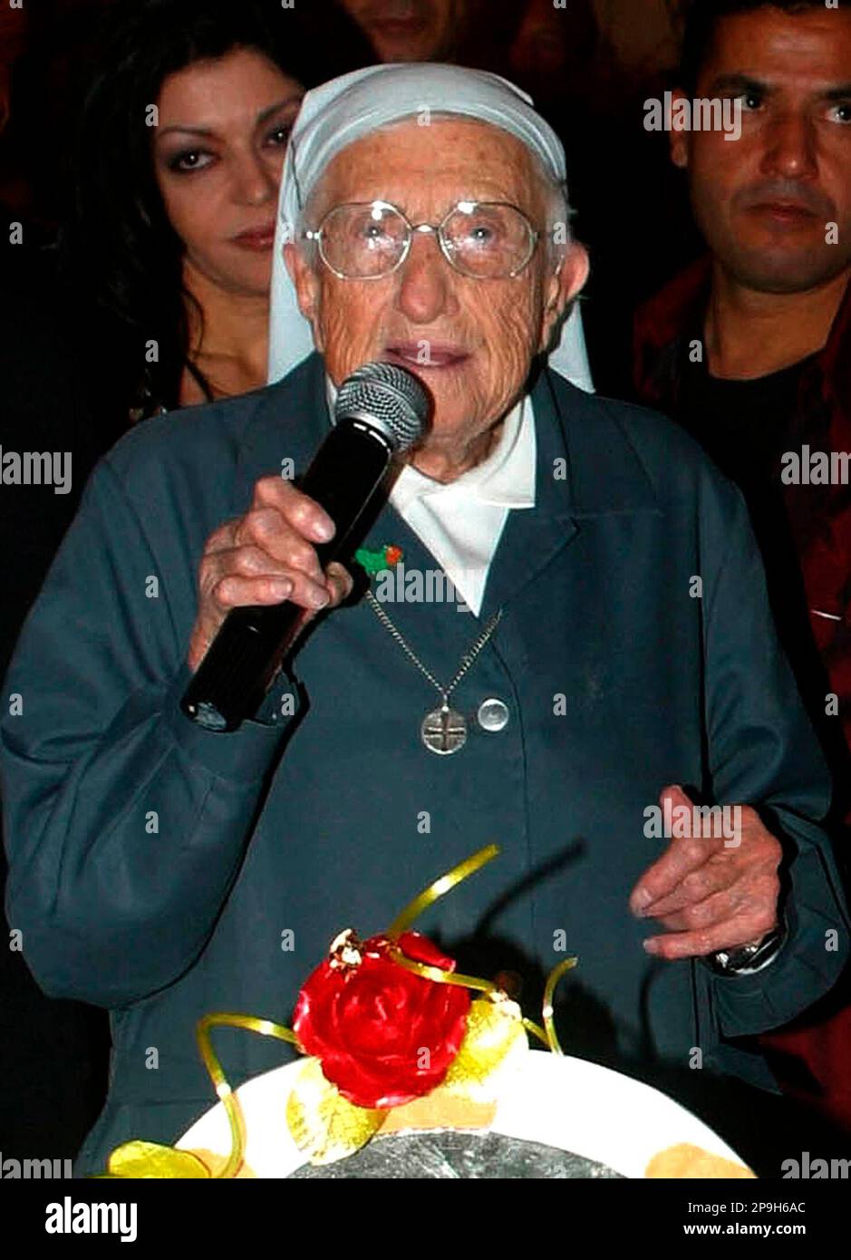 ** FILE ** In this Nov. 15, 2002 file photo taken in Monaco, French nun ...