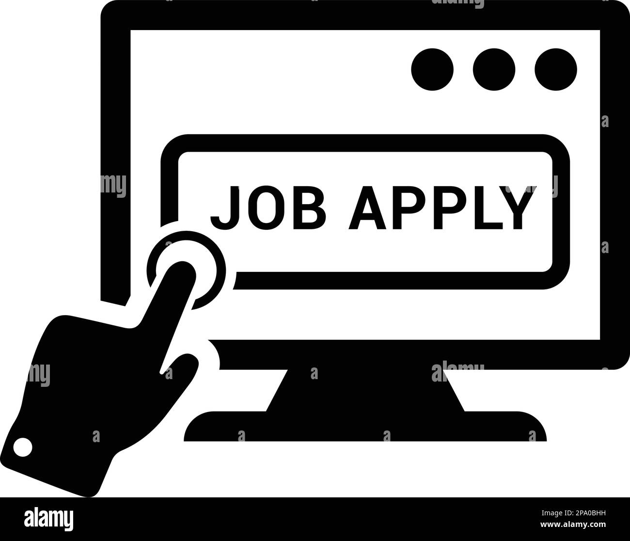 Apply icon Immagini Vettoriali Stock - Alamy