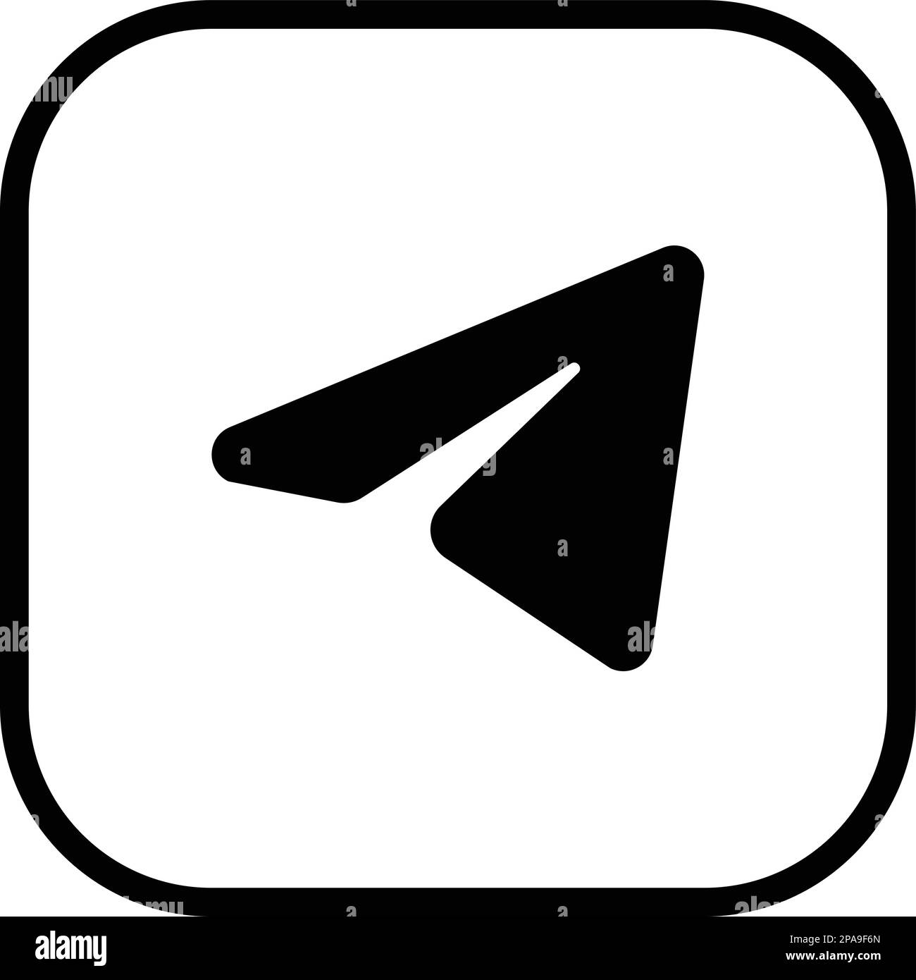 Logo del telegramma Immagini Vettoriali Stock - Alamy