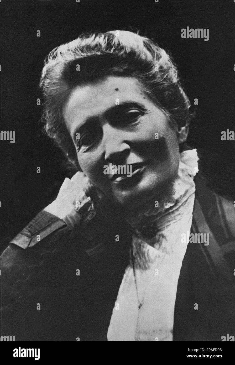 1905 ca : la donna russa politico rivolutionarian ANNA KULISCIOFF ...