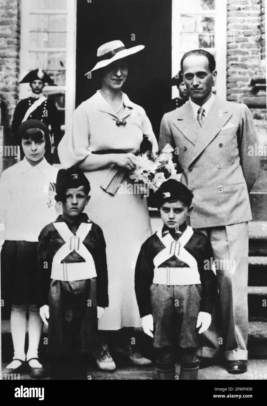 1935 , 12 luglio , ROMA : il principe italiano LEONE Enrico MASSIMO di ...