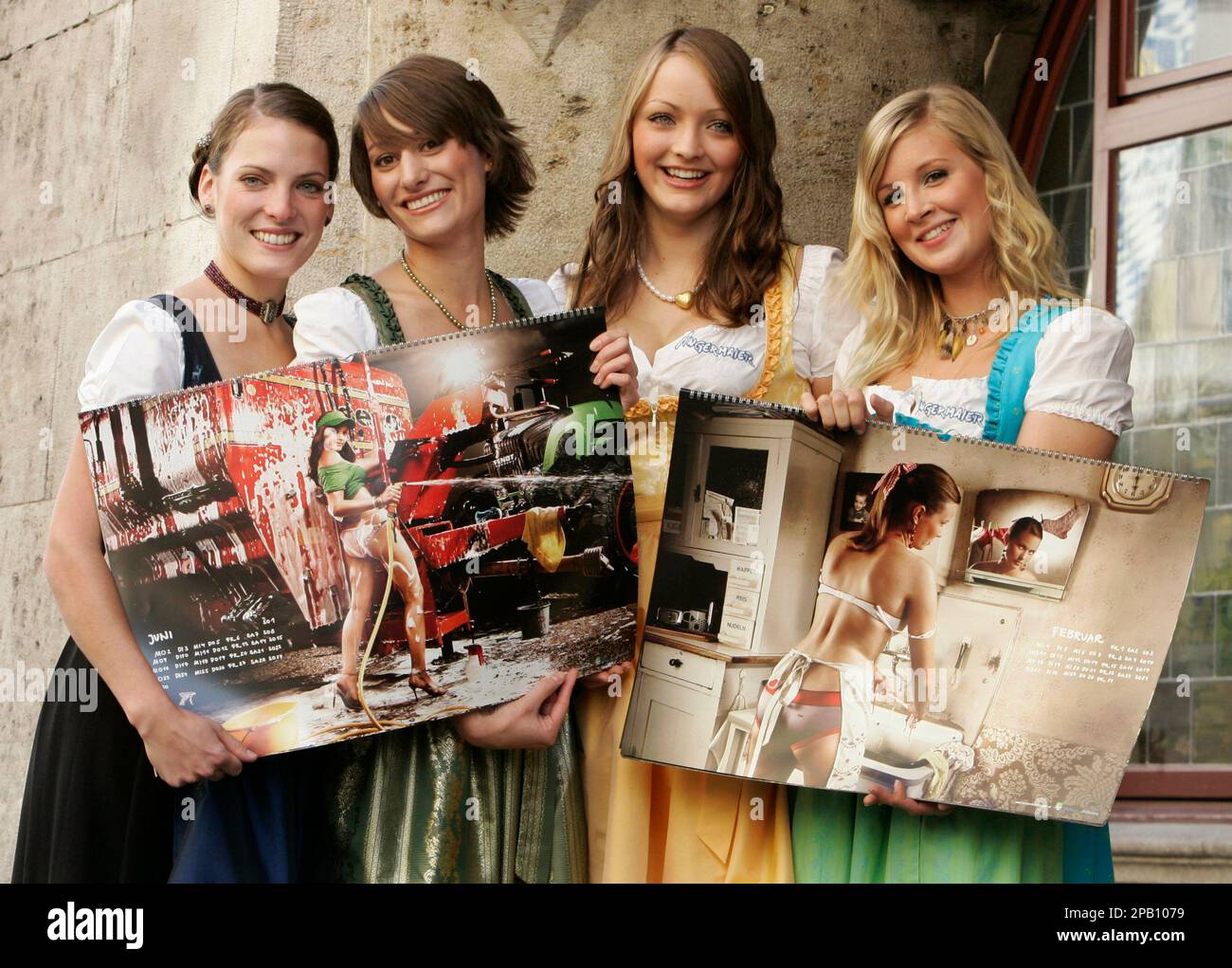 Veronika Koegel, Katharina Huber, Monika Blessing uand Julia Christin ...